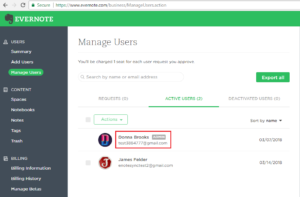 How to back up Evernote Business with Backupery for Evernote - Backupery