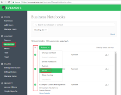 How to back up Evernote Business with Backupery for Evernote - Backupery
